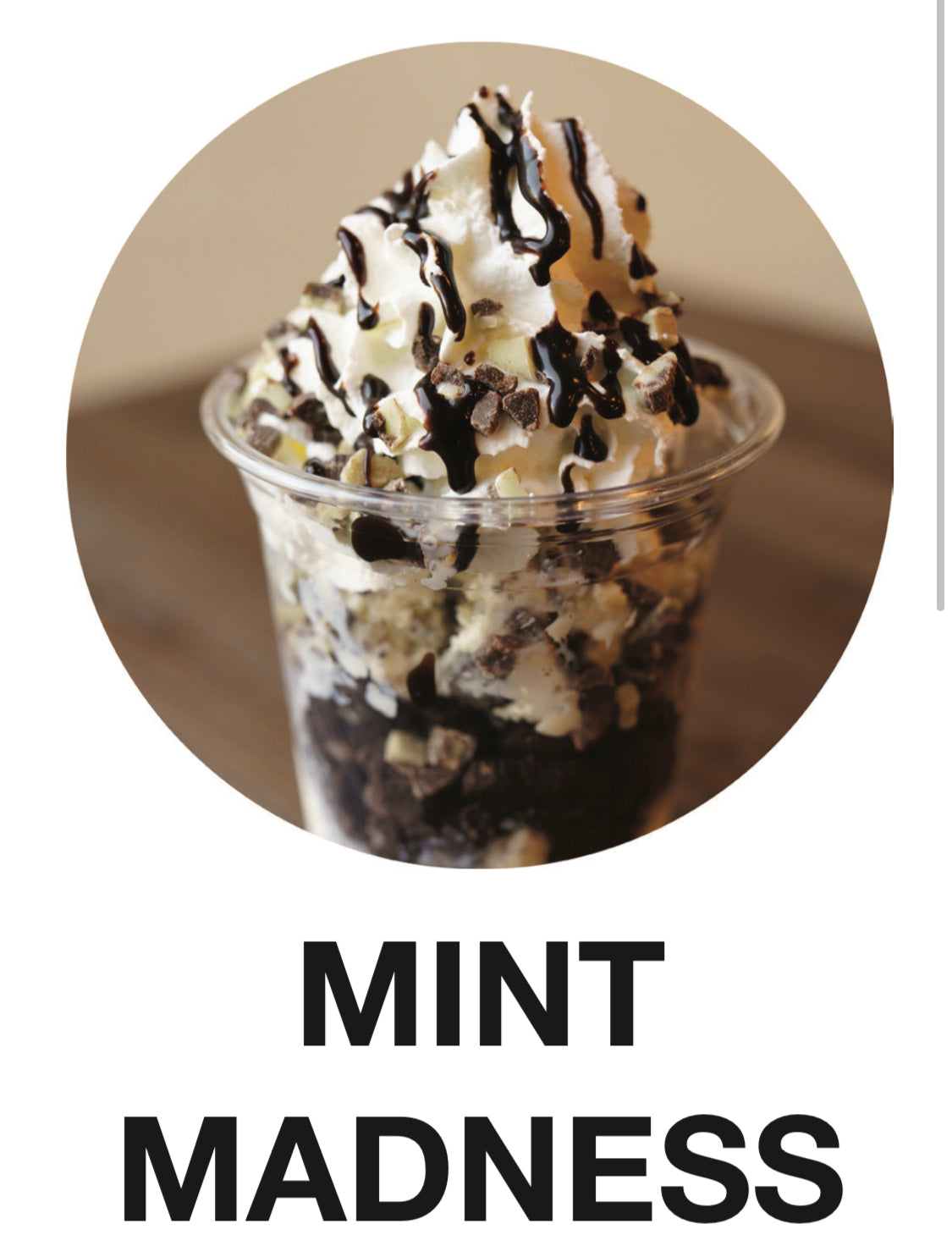 Mint Madness Sundae - Two Dog Night Creamery